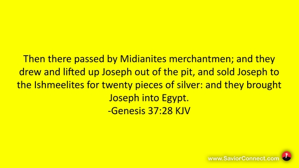 Genesis 37:28 KJV