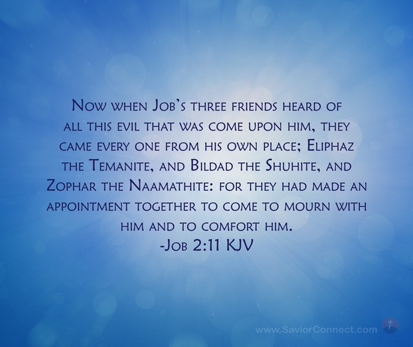 Job 2:11 KJV