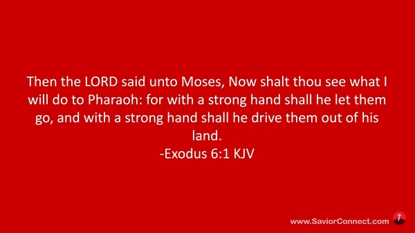 Exodus 6:1 KJV