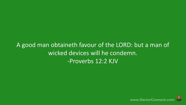 Proverbs 12:2 KJV