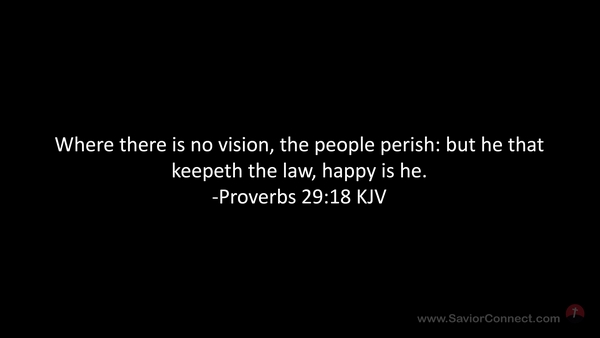 Proverbs 29:18 KJV