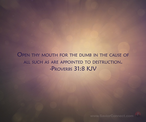 proverbs 31 v 8