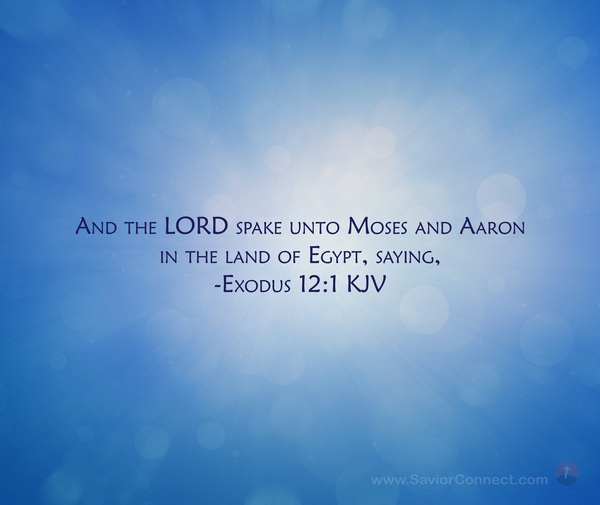 Exodus 12:1 KJV