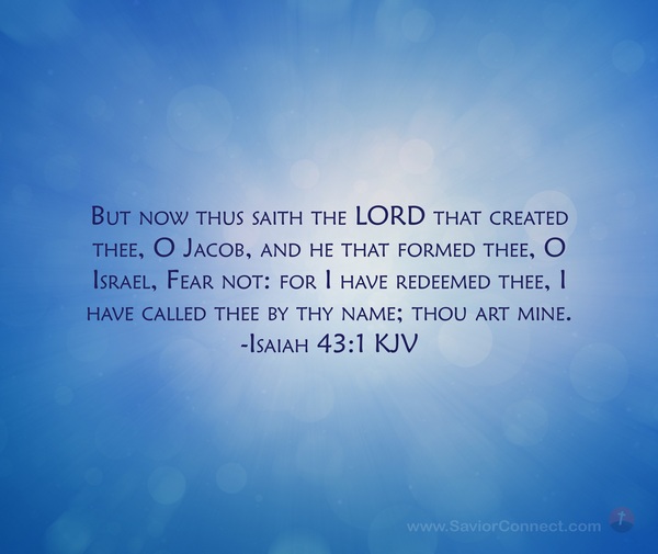 Isaiah 43:1 KJV