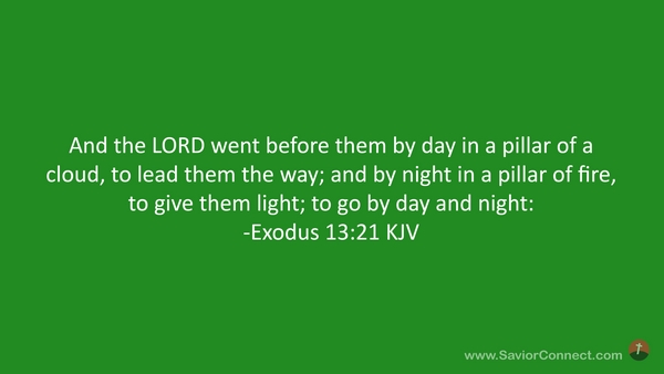Exodus 13:21 KJV