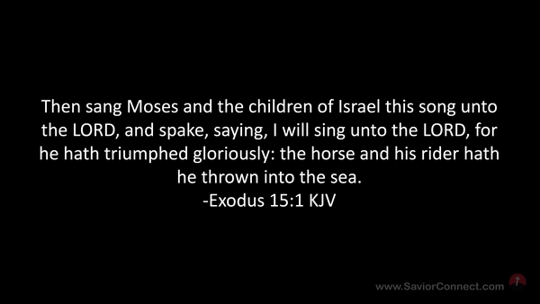 Exodus 15:1 KJV
