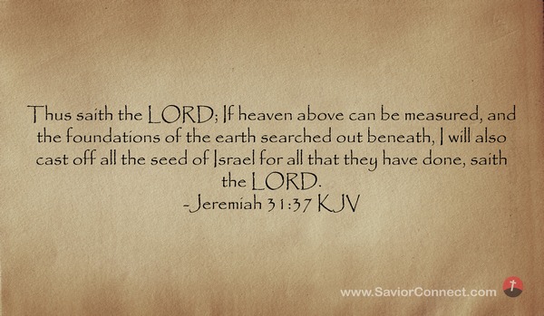 Jeremiah 31:37 KJV