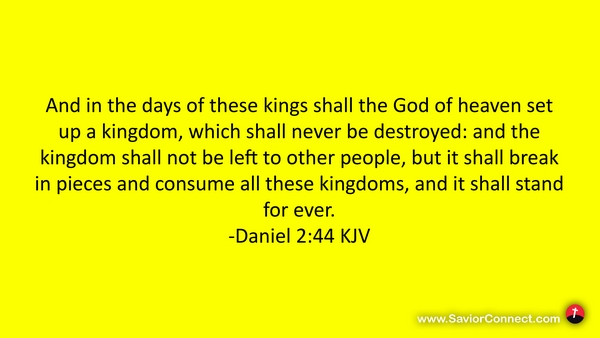 Daniel 2:44 KJV