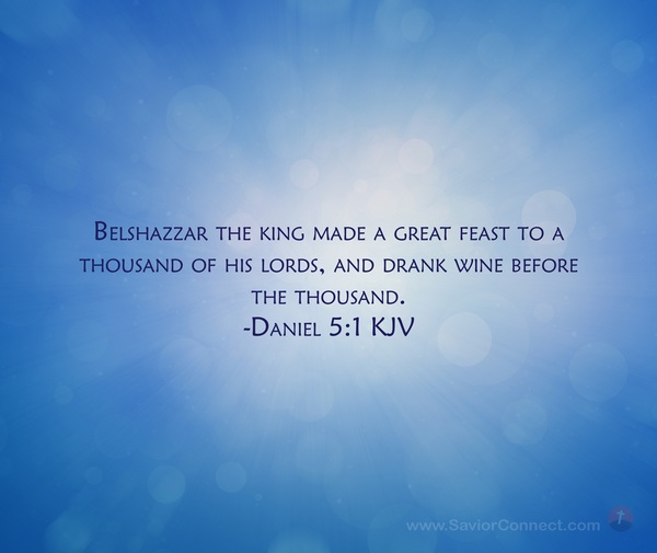 Daniel 5:1 KJV