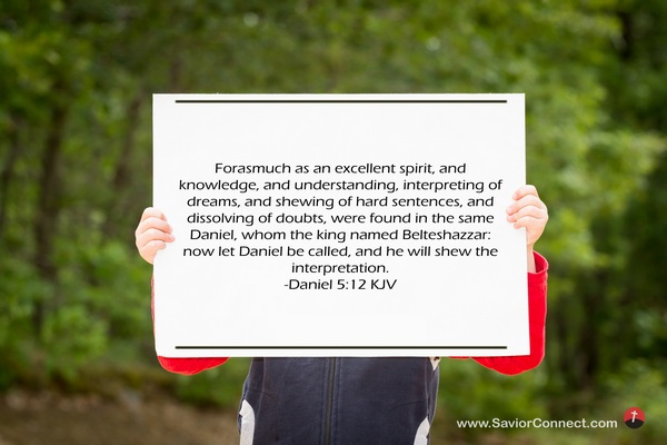 Daniel 5:12 KJV