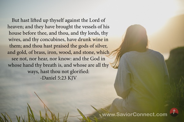 Daniel 5:23 KJV