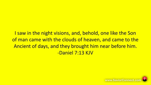 daniel 7 v 13