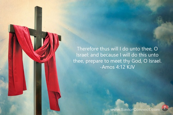 Amos 4:12 KJV
