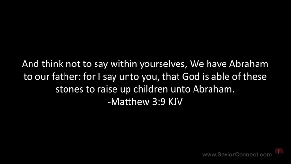 Matthew 3:9 KJV