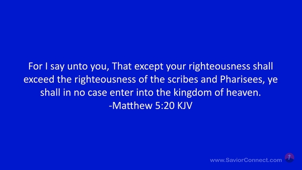 except your righteousness exceed