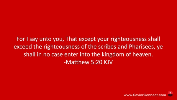 except your righteousness exceed
