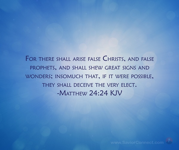Matthew 24:24 KJV