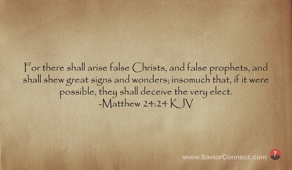 Matthew 24:24 KJV