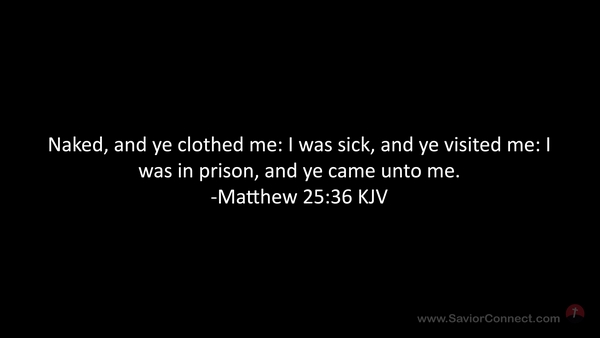 matthew 25 36