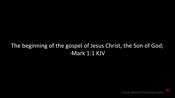 Mark 1:1 KJV