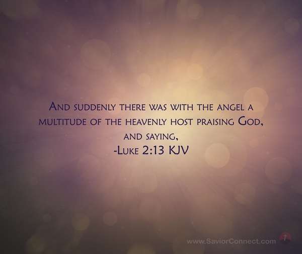 Luke 2:13 KJV