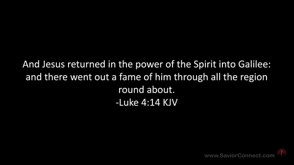 Luke 4:14 KJV