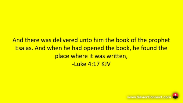 Luke 4:17 KJV