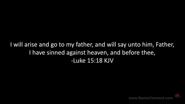 Luke 15:18 KJV
