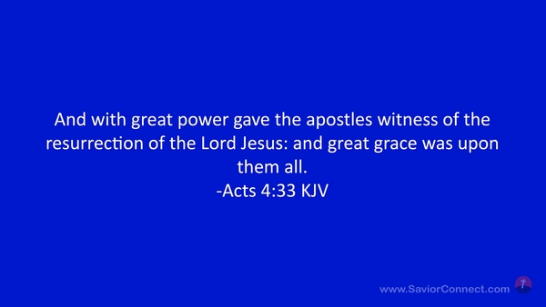 acts 4 33 commentary