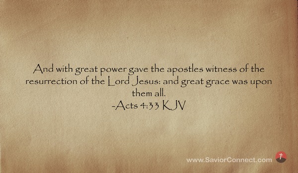 acts 4 33 commentary