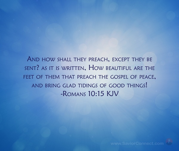 Romans 10:15 KJV