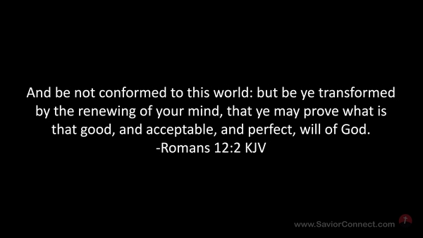 Romans 12:2 KJV