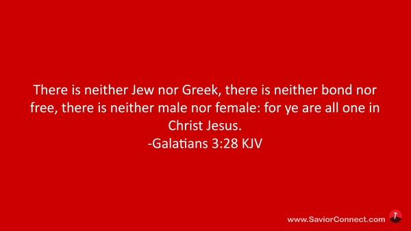 Galatians 3:28 KJV