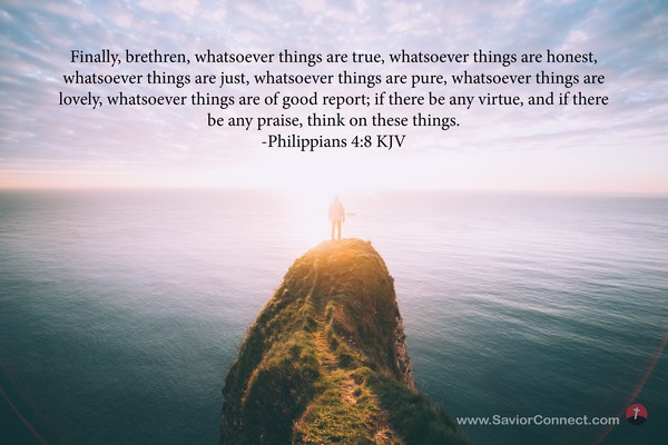 Philippians 4:8 KJV