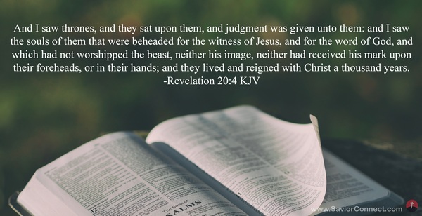 Revelation 20 4 Kjv