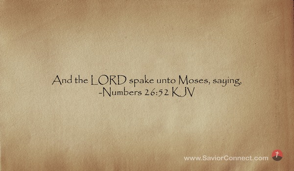 Numbers 26:52 KJV