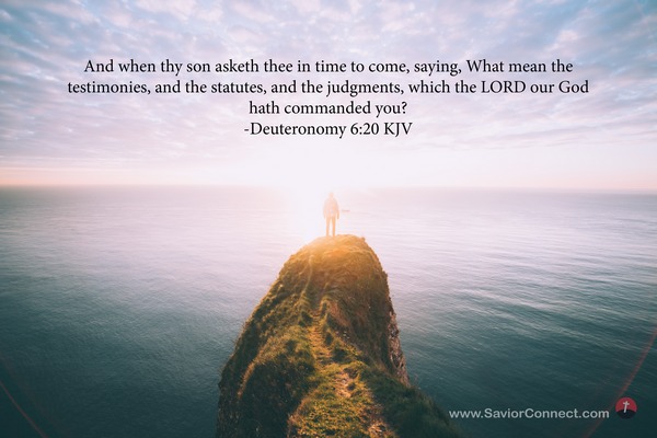 Deuteronomy 6:20 KJV