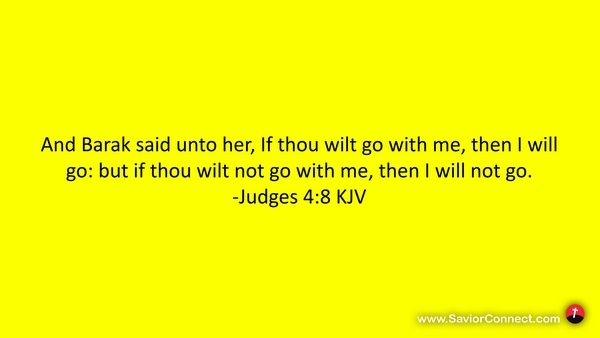 Judges 4:8 KJV