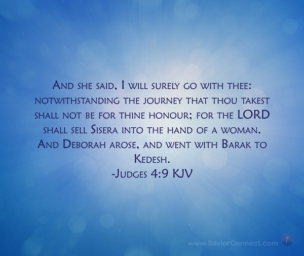 Judges 4:9 KJV