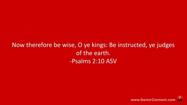 Psalm 2:10 L1912