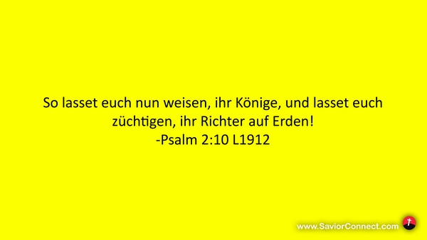 Psalm 2:10 L1912