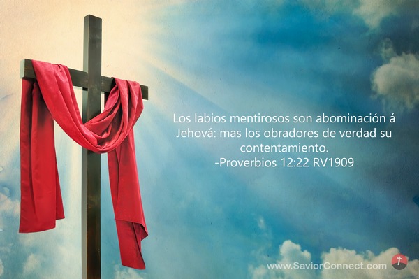 Proverbios 12:22 RV1909