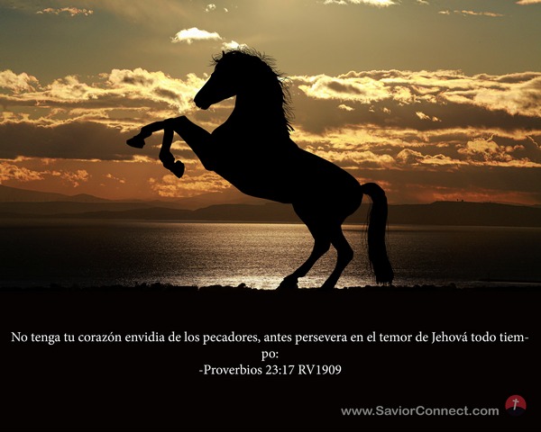Proverbios 23:17 RV1909