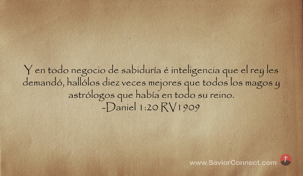 Daniel 1:20 RV1909