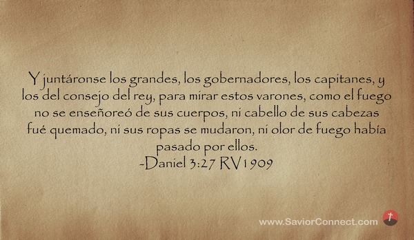 Daniel 3:27 RV1909