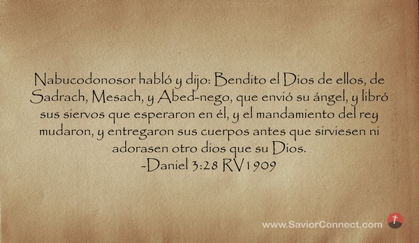 Daniel 3:28 RV1909