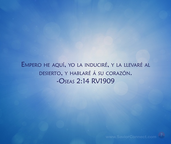 Oseas 2:14 RV1909