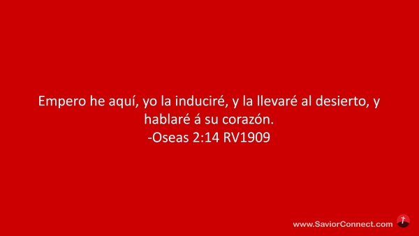 Oseas 2:14 RV1909
