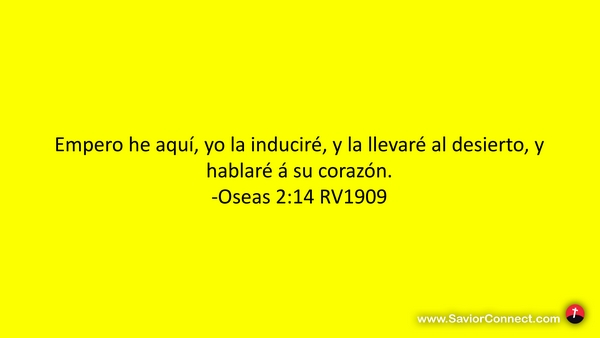 Oseas 2:14 RV1909