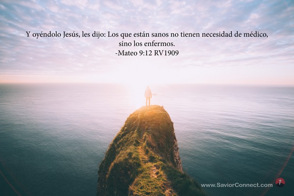 Mateo 9:12 RV1909
